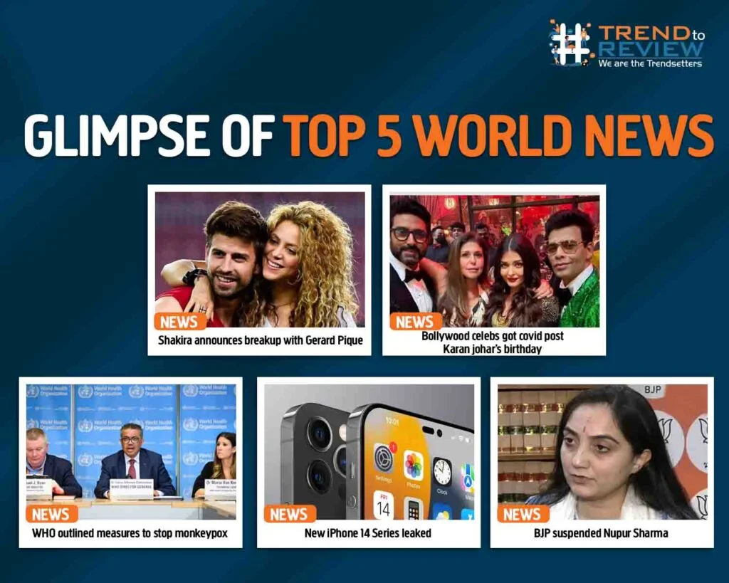 Top 5 Latest World News At Your Glance | Check Now